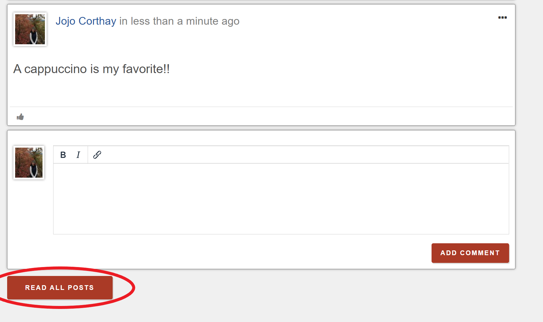 How to like and comment on other's posts in Village Talk – HELPFUL VILLAGE