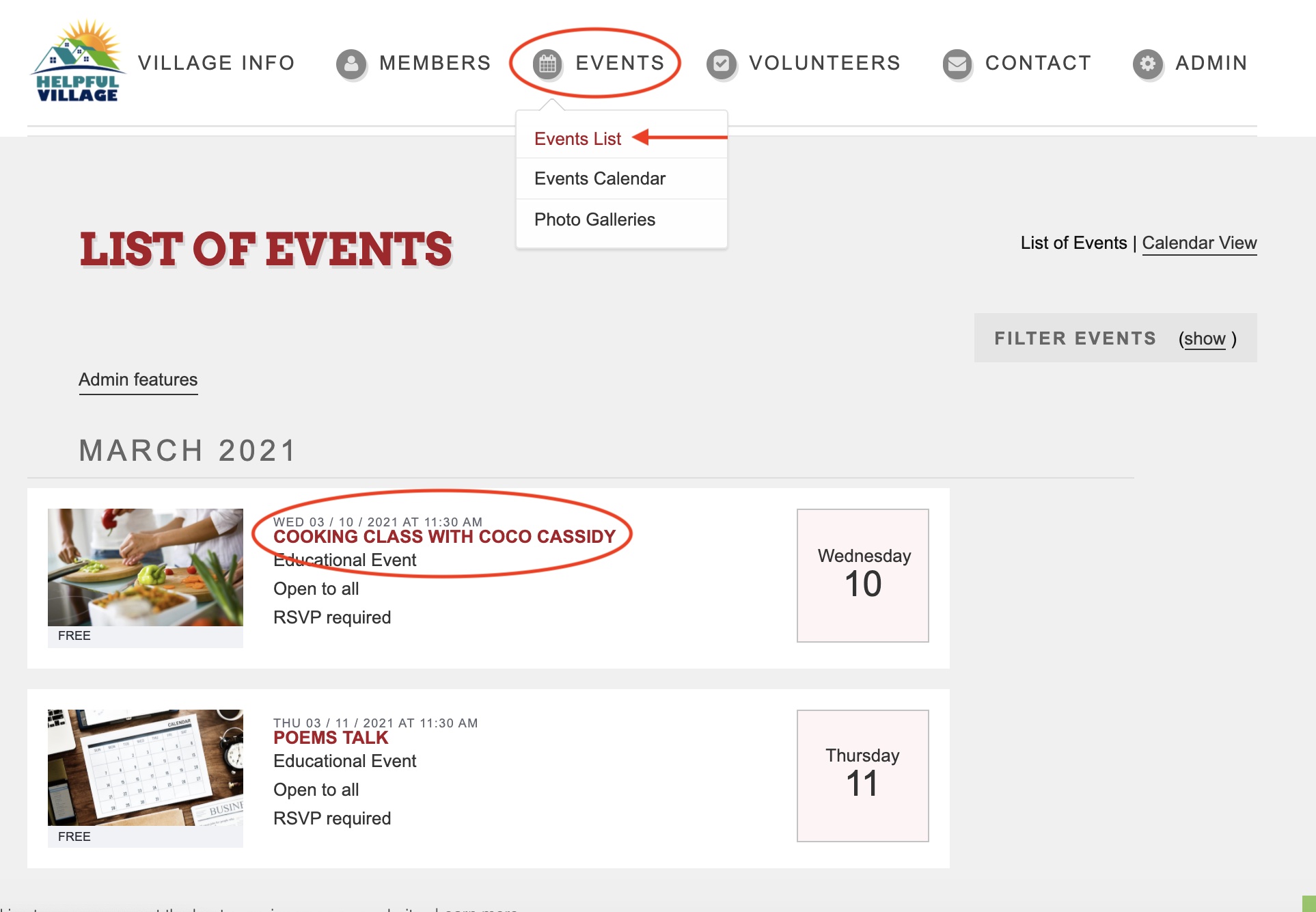 How to export participants of an event to a file? – HELPFUL VILLAGE