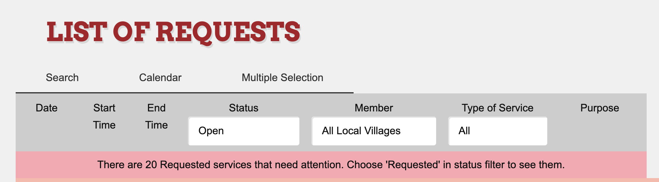 How to Split a Service Request? – HELPFUL VILLAGE