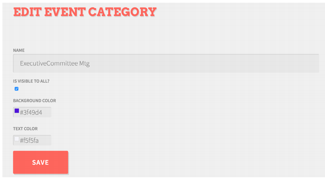 How to manage and customize event categories? – HELPFUL VILLAGE