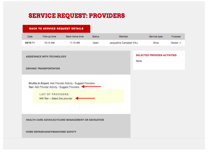 How to match a Preferred Provider with a Service Request ? – HELPFUL ...