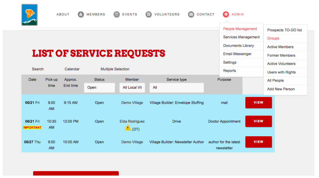 How to create a new Village Builder Service Group? – HELPFUL VILLAGE