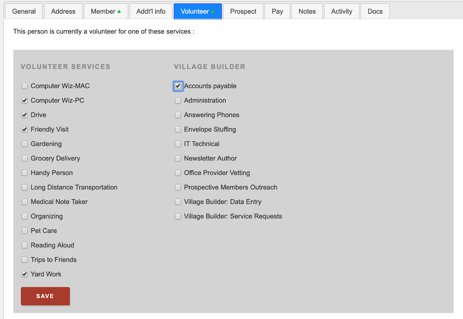 How to add a volunteer to a Village Builder Category ? – HELPFUL VILLAGE