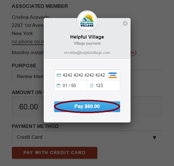 How does an Admin or a Members Manager enter a one time payment for a ...