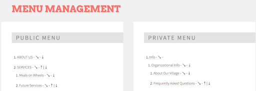 How to modify the Public menu bar? – HELPFUL VILLAGE