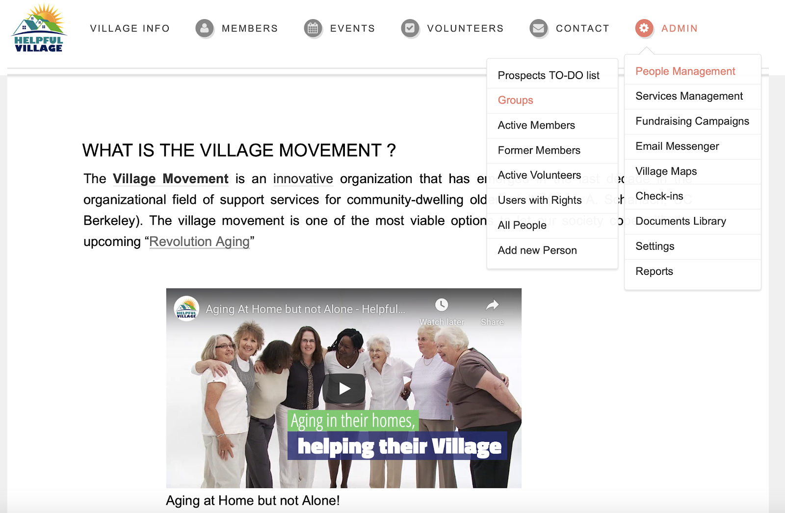 How to add a person to a group ? – HELPFUL VILLAGE