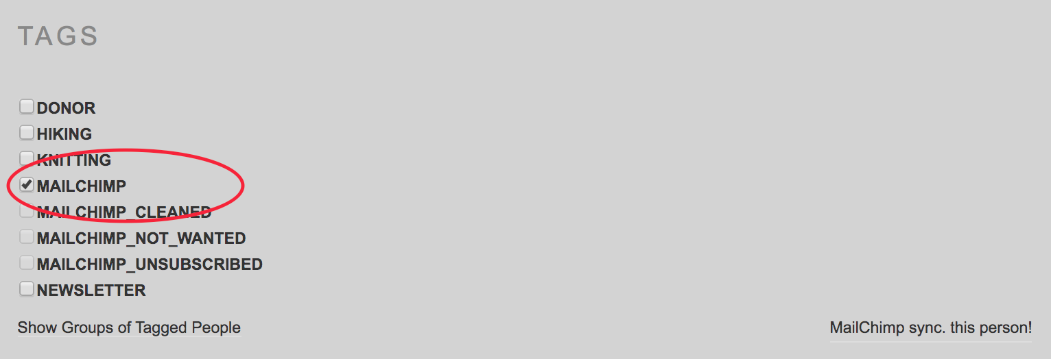 How to add a person to a Mailing Tag List ? – HELPFUL VILLAGE