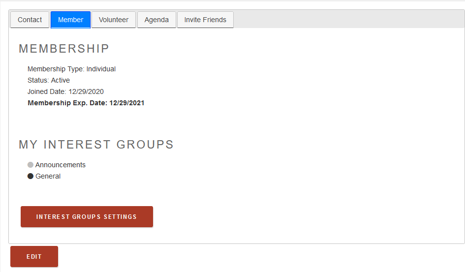 How does a member complete the Member tab in their profile ? – HELPFUL ...