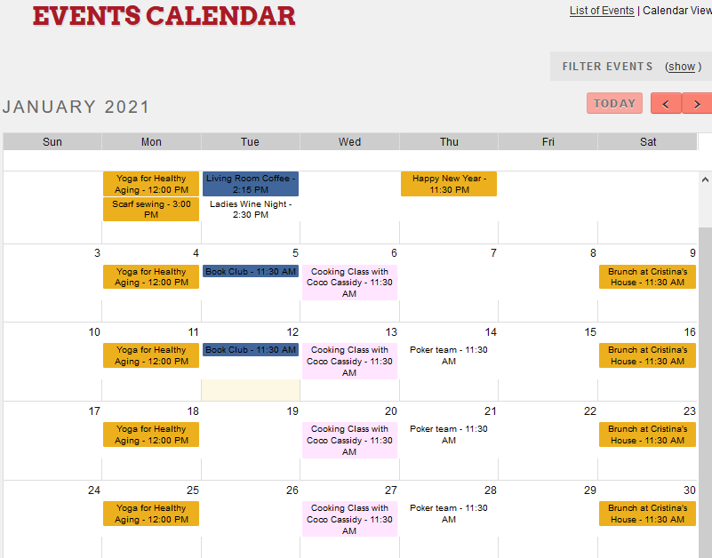 How to register for an event while logged in ? – HELPFUL VILLAGE